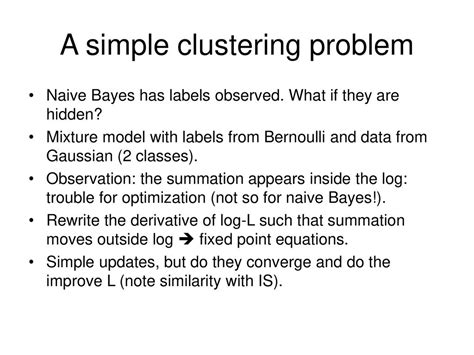 Expectation Maximization Ppt Download