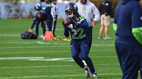 Rashid Shaheeds First Practice With The Seahawks