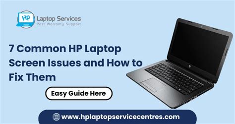 7 Common HP Laptop Screen Issues And How To Fix Them