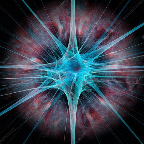 Nerve Cell Abstract Illustration Stock Image C0378192 Science
