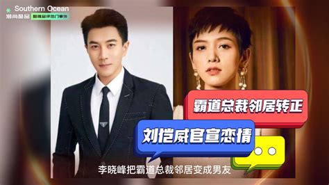 刘恺威官宣恋情，李晓峰把霸道总裁邻居变成男友 哔哩哔哩