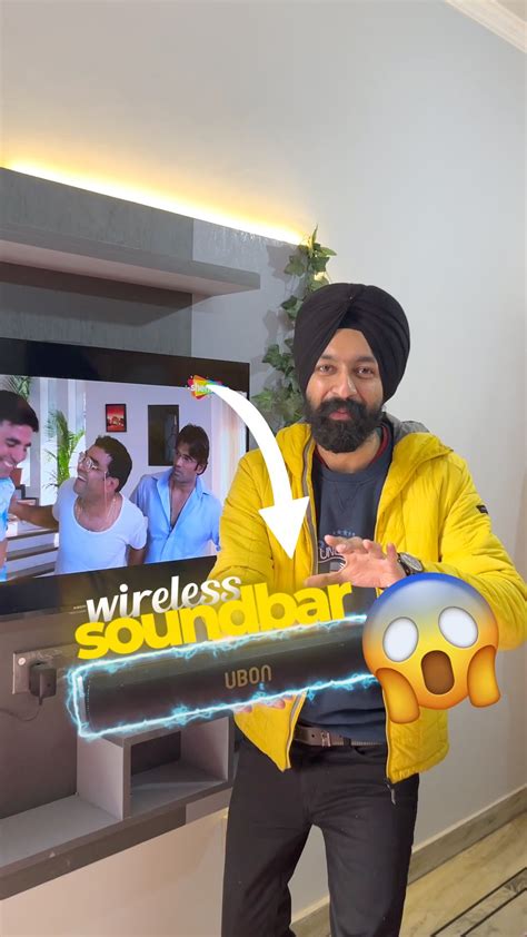 raj photo editing and much more new wireless soundbar 🤩 🎶 elevate your sound game with ubon sp