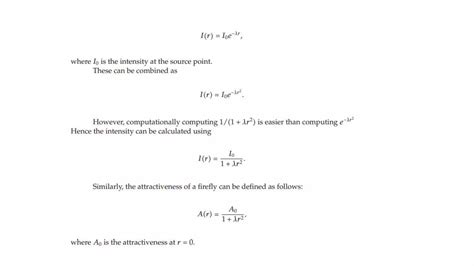 5 Firefly Algorithm Optimizationpptx