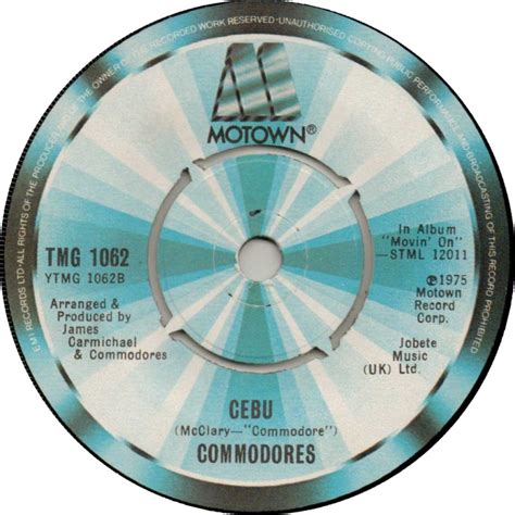 Commodores Fancy Dancer Cebu Motown Uk Tmg 1062 7 Single