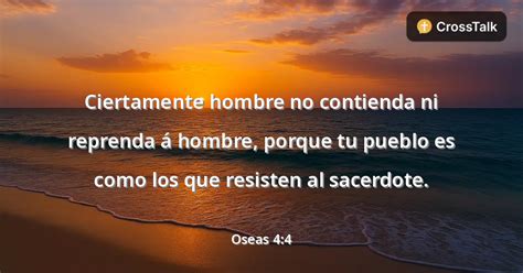 Oseas 4 4 Bible Chat