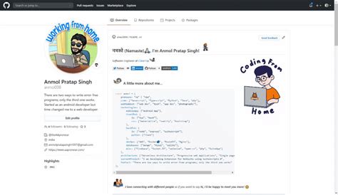 How To Add Readmemd To Your Github Profile By Anmol Singh Medium