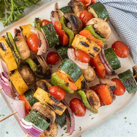 Vegetable Kabobs Recipe