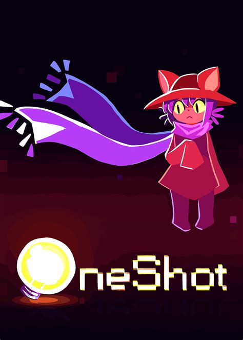 Oneshot Game Character Illustration Poster Picture Metal Print