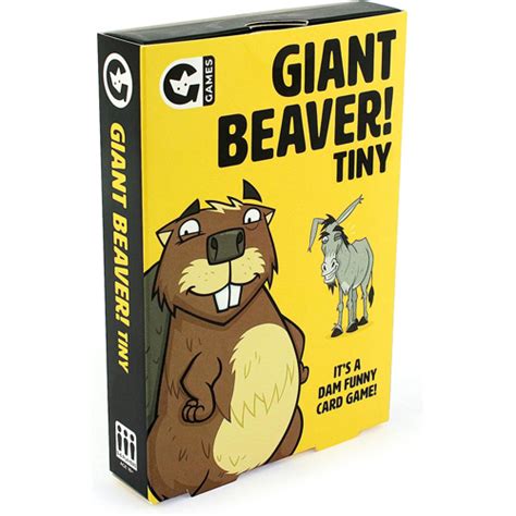 Giant Beaver Tiny Ass Board Games Zatu Games