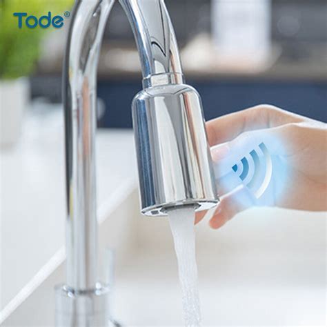 적외선 센서 수도꼭지 Touchless Washbasin 렌치 자동 욕실 수도꼭지 Water Tap Kitchen Pull Out Tapware Accessories