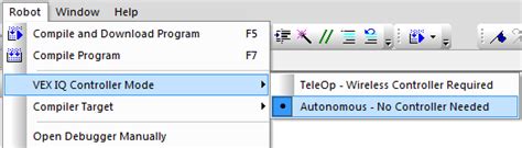 Getting Started With The VEX IQ