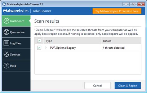 Pup Adware Heuristics