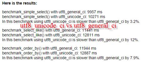 มาดวา utf8 general ci กบ utf8 unicode ci ตางกนอยางไร