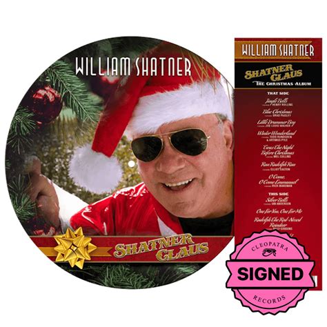 William Shatner Shatner Claus The Christmas Album Picture Disc Vi