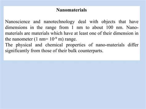Engineering Chemistry Nano Slides Pptx