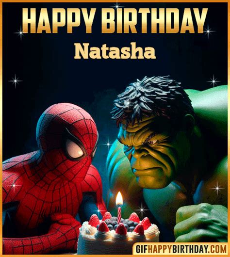 Happy Birthday Natasha Gif Images