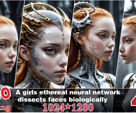 Artstation A Girls Ethereal Neural Network Dissects Faces