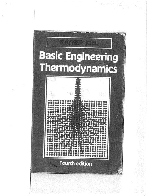 Basic Engineering Thermodynamics Full Text Book By Rayner Joel Pdf