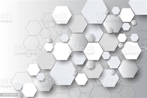 추상 육각 형 벽지 흰색 배경 3d 벡터 일러스트 벌집 패턴에 대한 스톡 벡터 아트 및 기타 이미지 벌집 패턴 육각형 패턴 Istock