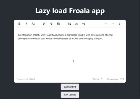 Optimizing React Cms Applications With Lazy Loading Of The React