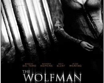 Wolfman 2010 Original 27 X 40 Movie Poster Final Style Etsy