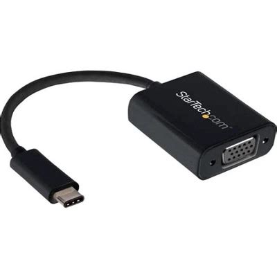 Startech Usb C To Vga Adapter Usb Type C To Vga Video Converter Cdp Vga Target