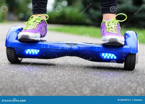 Using Hoverboard Electric Smart Scooter Self Balancing Editorial Photo Image Of Topwheel