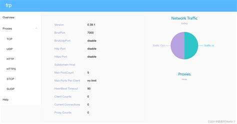内网穿透 Frpfrp管理页面 Csdn博客