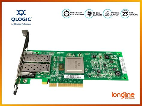 Qlogic Qle Dual Port Gbps Fibre Channel Host Bus Adaptor Server Cards Qlogic Qle