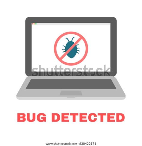 Software Testing Quality Assurance Bug Detection Stock Vector Royalty Free