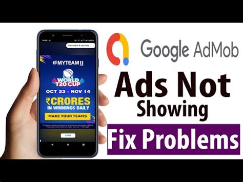 Admob Ads Is Not Showing On My App Fix Problems Youtube