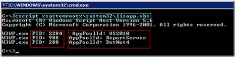 find process ids for web sites running under iis 6 rajesh kumar s blog