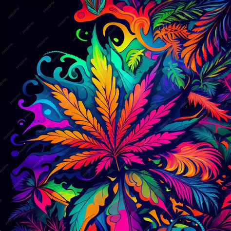 Trippy Weed Wallpaper Hd