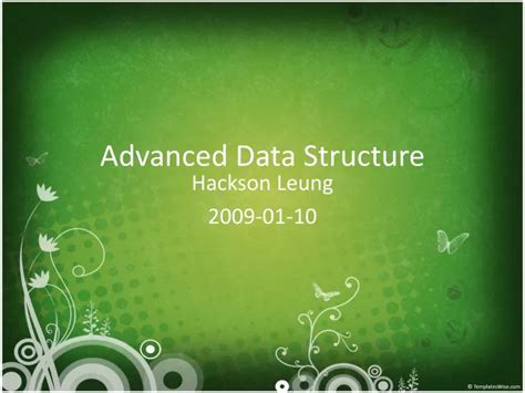 Ppt Advanced Data Structure Powerpoint Presentation Free Download Id9251567