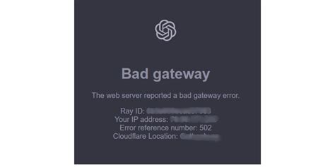 Chatgpt 502 Bad Gateway Error Causes And Fixes Wp Links