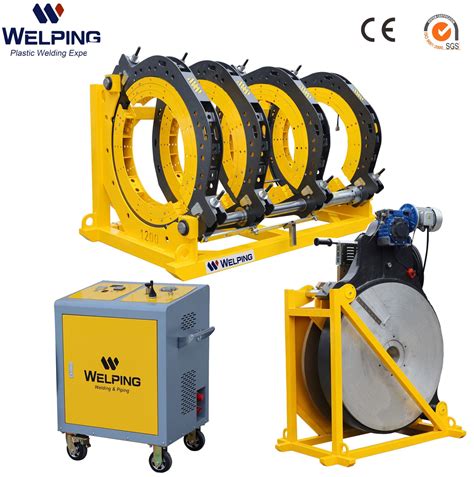 1000 1200mm Factory Price Hydraulic Semi Automatic Poly Fusing Hdpe Pipe Machine Butt Fusion