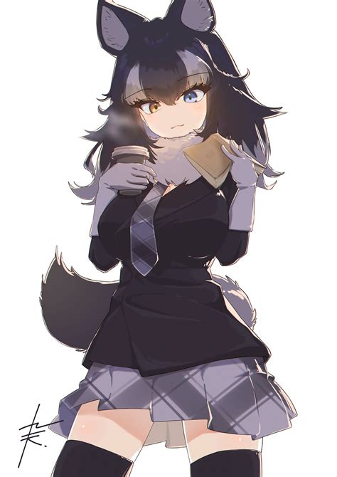 Grey Wolf Kemono Friends Drawn By 910m27r Danbooru