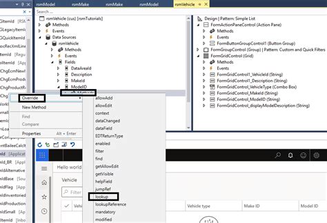 how to override the lookup method in d365 dynamics 365 musings