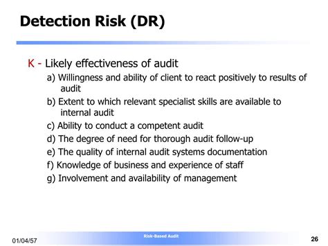 PPT Risk Based Audit PowerPoint Presentation Free Download ID 506526