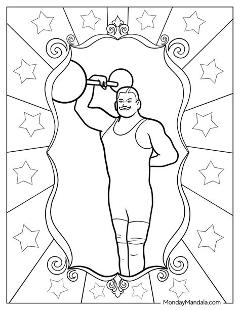 Circus Theme Coloring Pages 2025