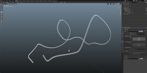 Array Modifier Not Following Bezier Curve All The Way Through R
