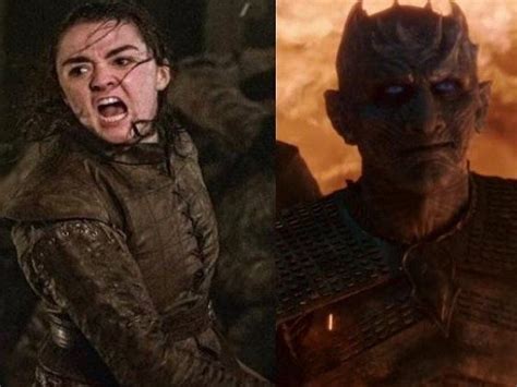 Arya Stark Kills Night King Netizens Take Aryachallenge To Recreate