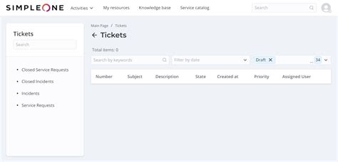 Activities Simpleone Documentation