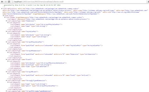 Webmethods Optimize For Process Web Service Data Collector Tutorial