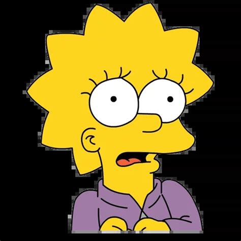 Lisa Simpson — Paquete De Pegatinas De Whatsapp
