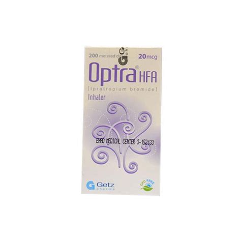 Optra Inhaler 20mcg 200 Doses Medical Bazar