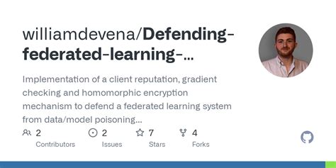 Github Williamdevenadefending Federated Learning System Github Williamdevenadefending Federated Learning System