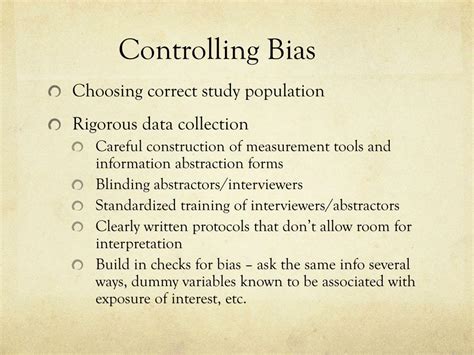 Ppt Causal Inference In Epidemiology A Primer On Bias And Confounding Powerpoint Presentation