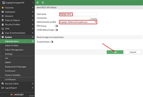 Fortigate Firewall Responses Integration Logsign Support Center