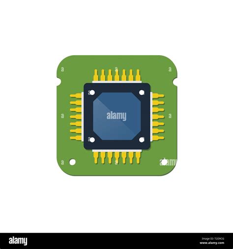 Chip Device Of Technology Electronic Microchip Microcircuit Processor Circuit Microprocessor Of